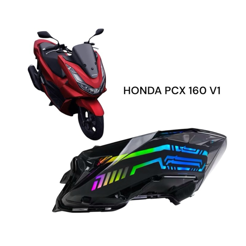 Lazy pcx 160 v1 Stop light RGB pcx 160 v1 rear Stop light | Shopee Malaysia