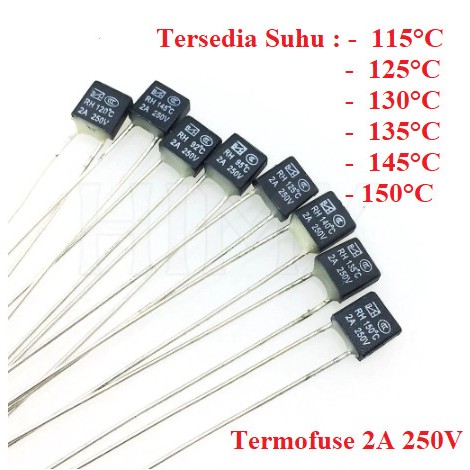 Thermofuse Thermofuse Fuse Fan Thermal Fuse 250V 2A | Shopee Malaysia