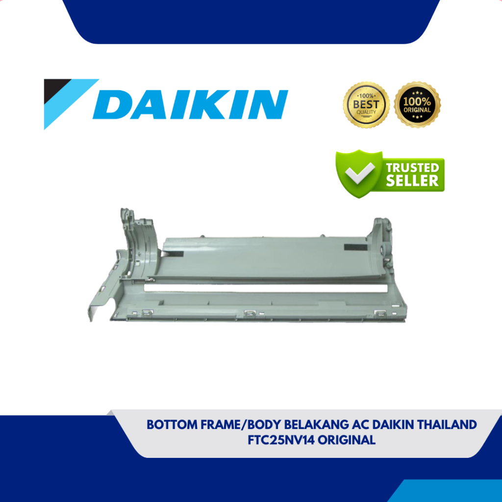 Bottom FRAME/BACK BODY AC DAIKIN THAILAND FTC25NV14 ORIGINAL | Shopee ...