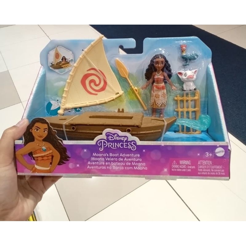 Disney Princess Moana Boat Adventure Original Mattel | Shopee Malaysia