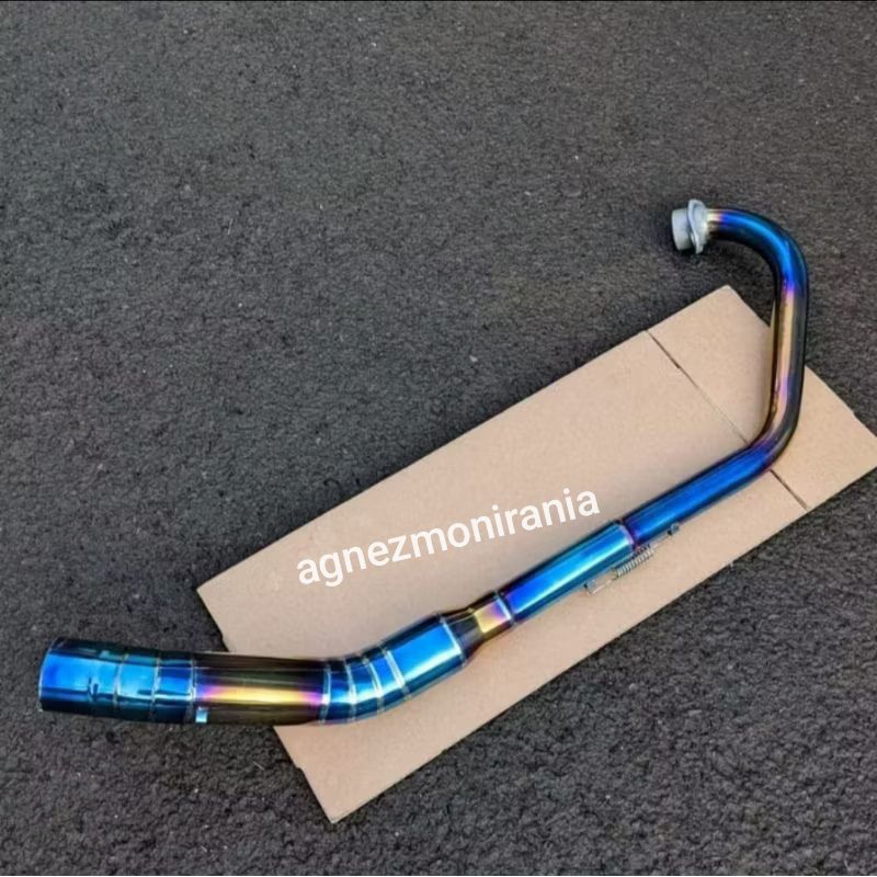 Big elbow 51mm stainless for Tmx 125/155 rusi tc 125/150 skygo pinoy ...