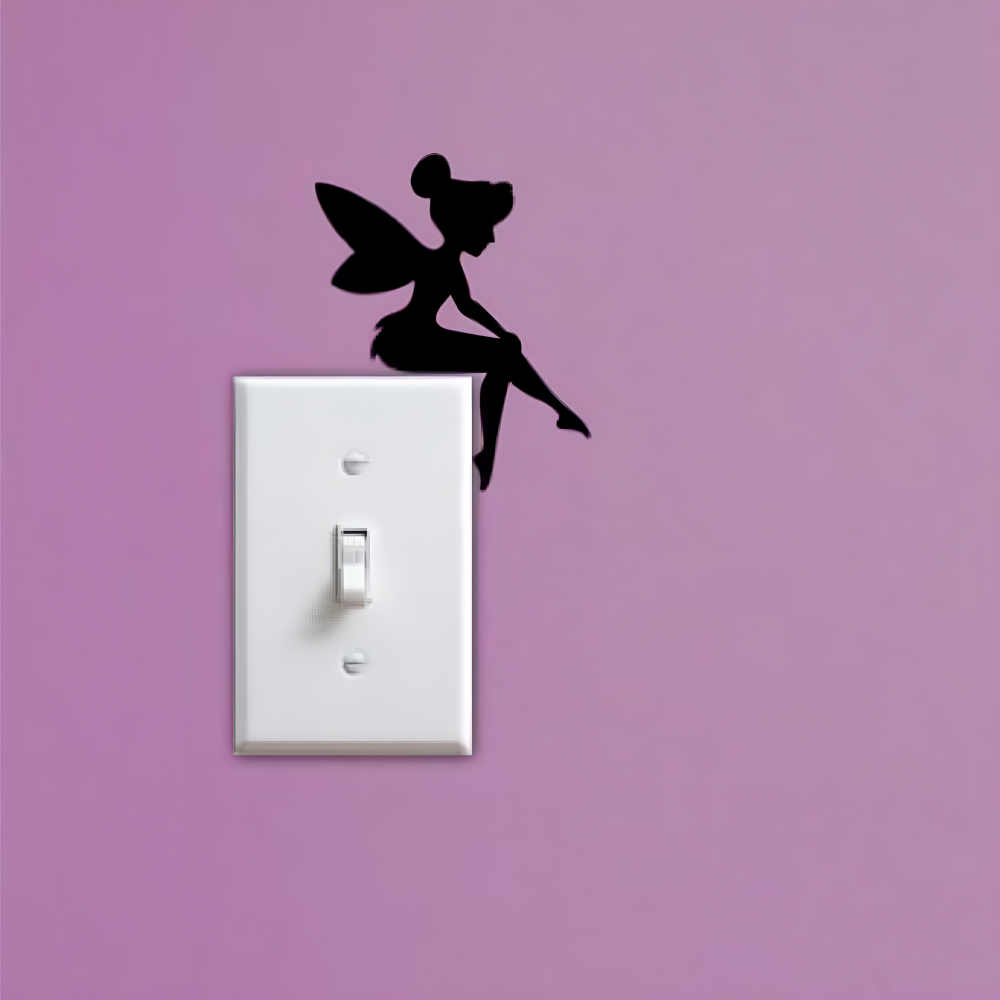 Disney Wall Light Socket Electrical Plug Socket Switch Sticker - Fairy ...