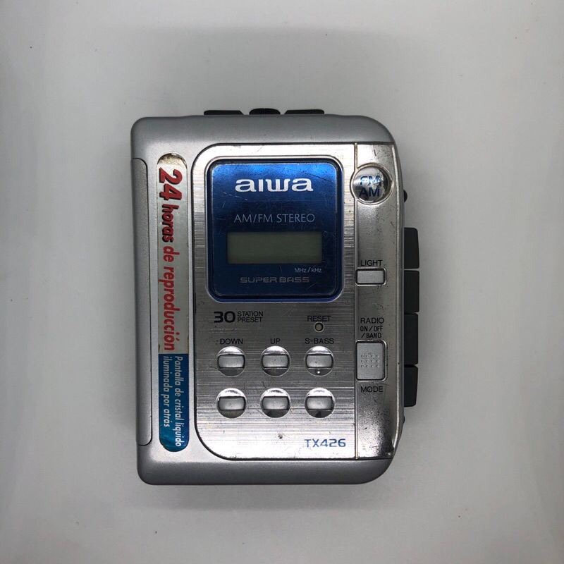 Walkman AIWA TX-426 Stereo Radio & Cassette Player Tape | Shopee Malaysia