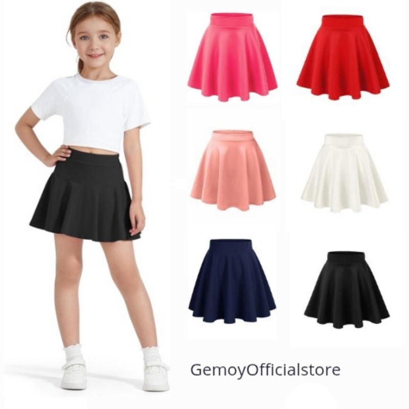 PLAIN GIRLS' SHORT SKIRTS AGES 1-10 YEARS GIRLS' SKIRTS GIRLS' SHORT ...