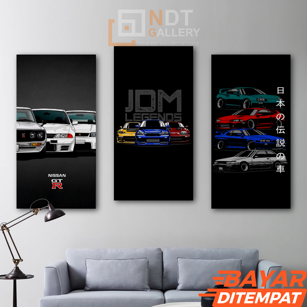 NDT[15x30] Minimalist Aesthetic JDM Car Poster Room Display Wall ...