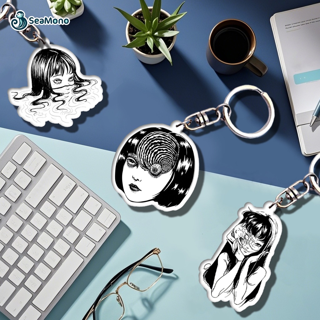 2 sided Acrylic Keychain | Ganci Aesthetic | Anime | Uzumaki Junji Ito ...