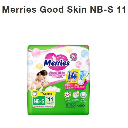 Merries Good Skin NB-S 11 Merries Diapers (PCS) | Shopee Malaysia