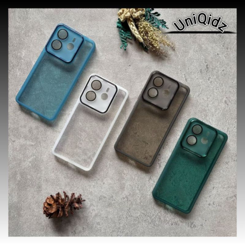 UniQidz Casing Redmi note 14 4G / note 14 5G Casing Silicon Dual Tone ...