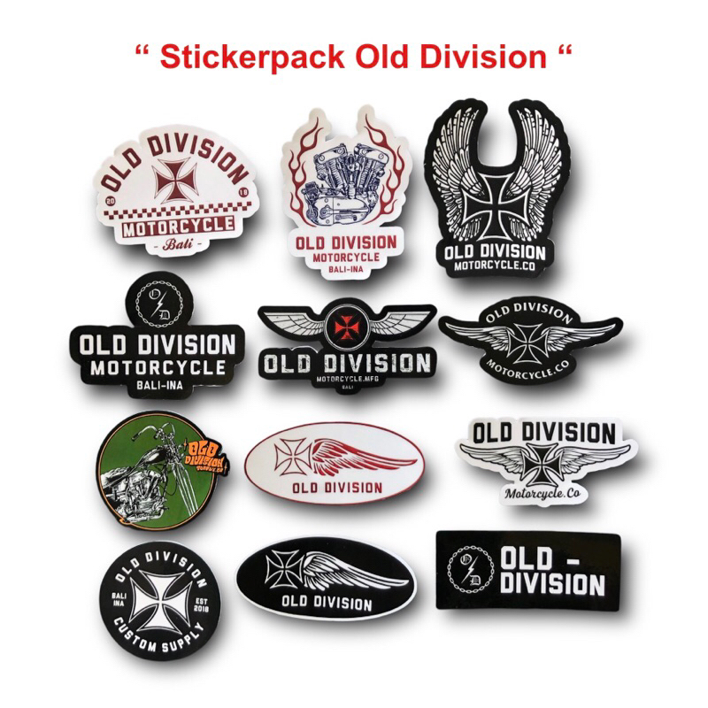 Stickerpack / Old Division Unit | Shopee Malaysia