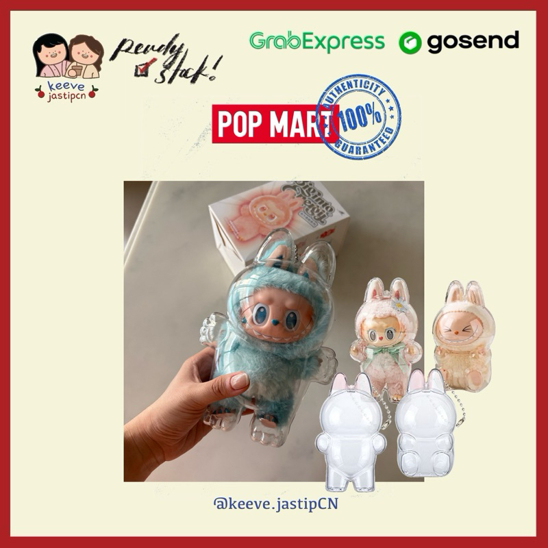 POPMART Labubu Macaron & Have A Seat Protective Acrylic Case | Labubu ...