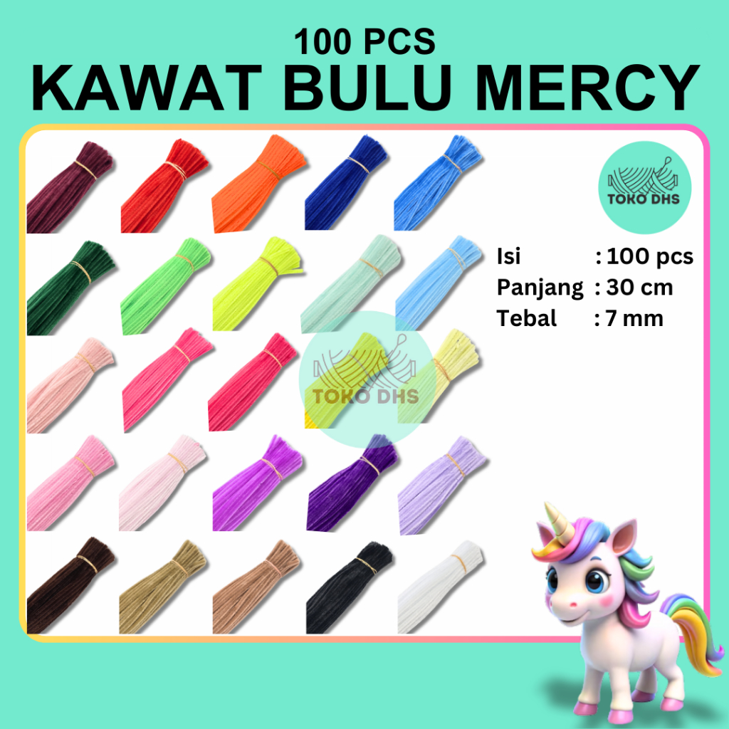 Mercy Plain Pipe Cleaner Wire 100 pcs | Shopee Malaysia