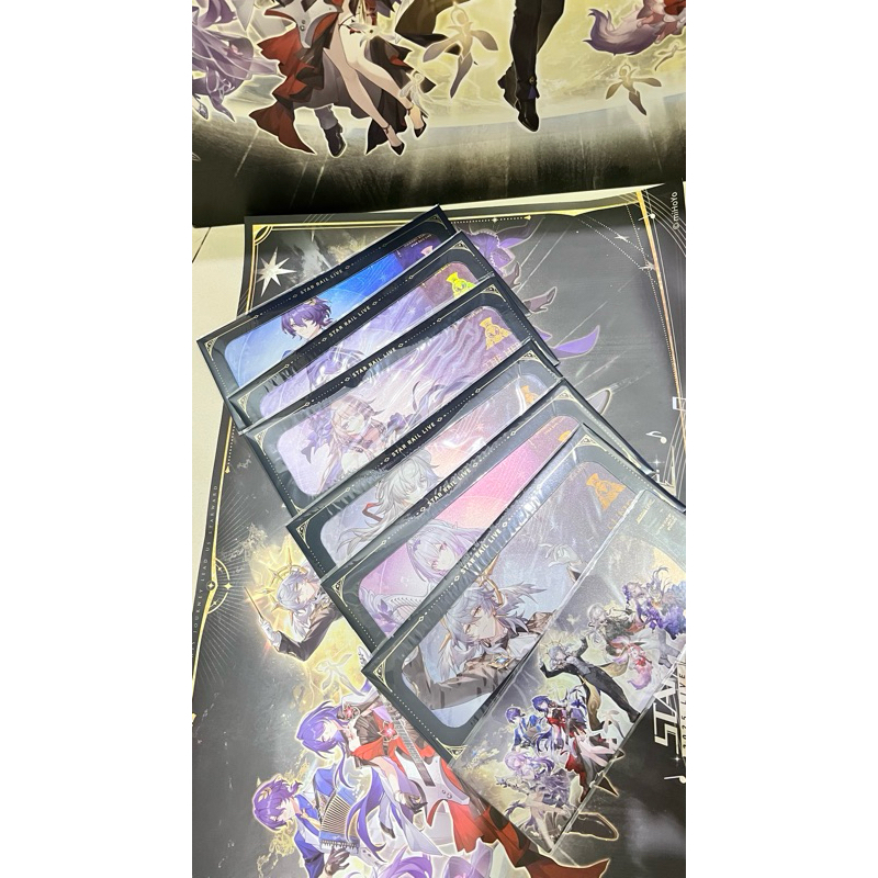 Hsr Honkai. star rail Live 2025 Live concert merch Ticket Goodie bag ...