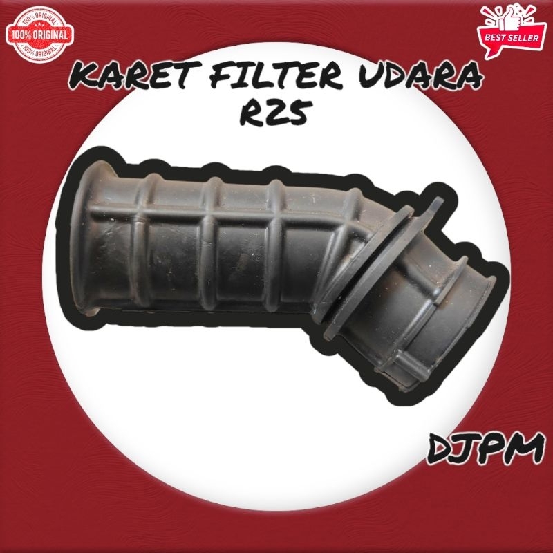 Yamaha R25 R 25 Air Filter Box Hose Air Filter Rubber Original Lostpack ...