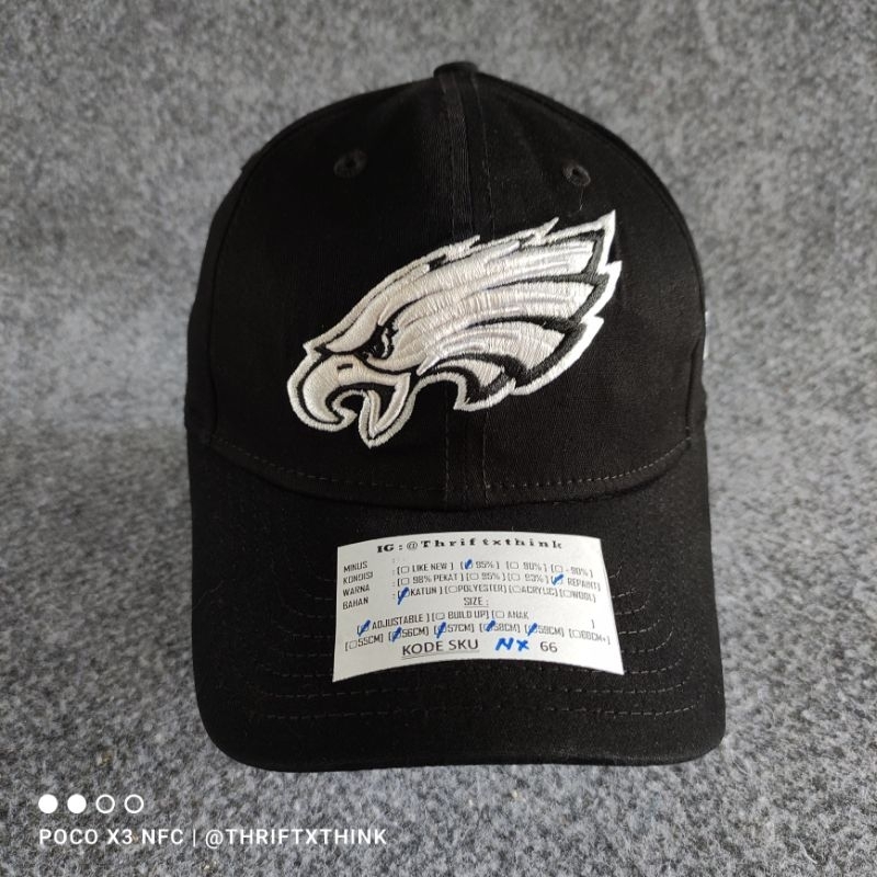 (REPAINT) NFL ADJUSTABLE BASEBALL CAP HAT ELANG LOGO SKU NX66 | Shopee ...