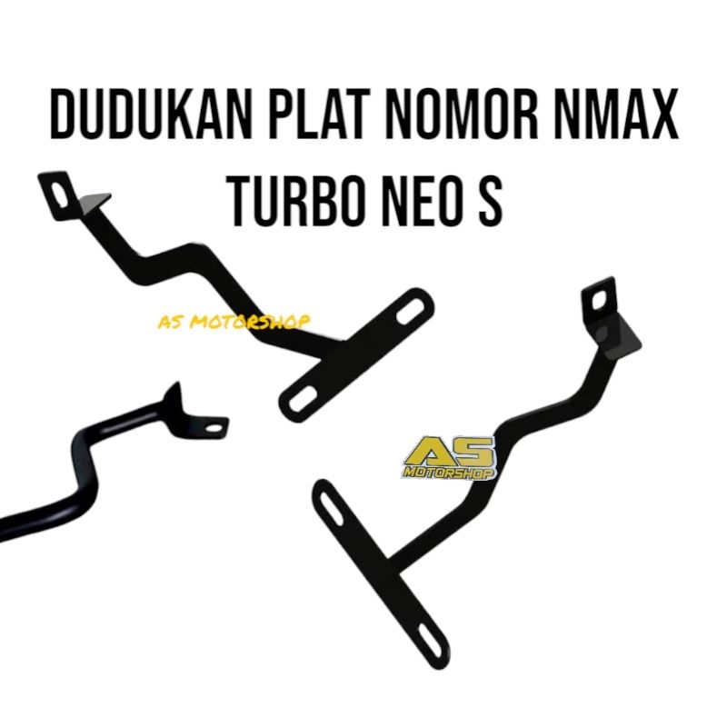 Nmax Turbo Neo S Number Plate Bracket Pangkon Nmax Neo S Turbo Number ...
