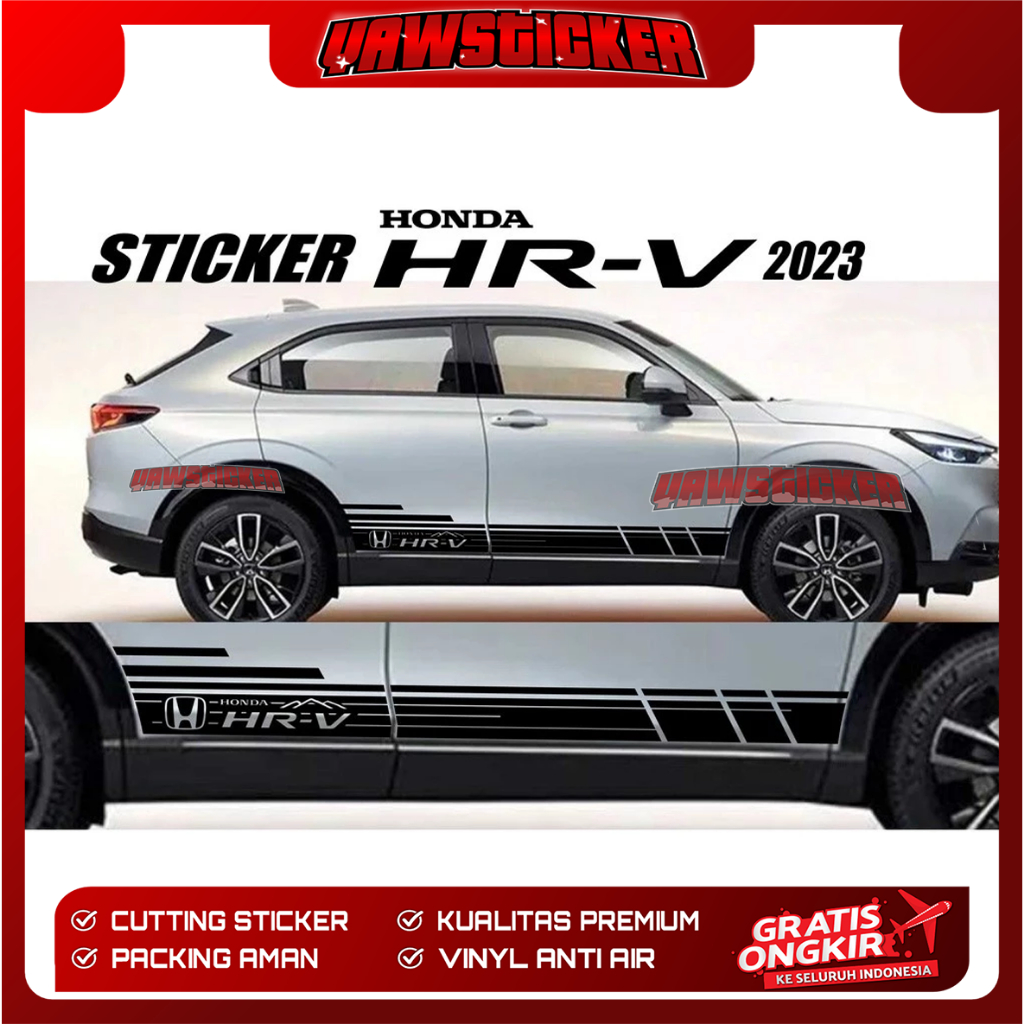 Honda hrv 2022 2023 sticker, honda hrv accessories 2023 YAW | Shopee ...