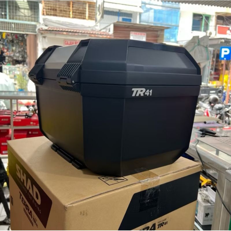 Box SHAD TERRA TR41 BLACK Top box - Top box TR41 AIuminium Latest ...