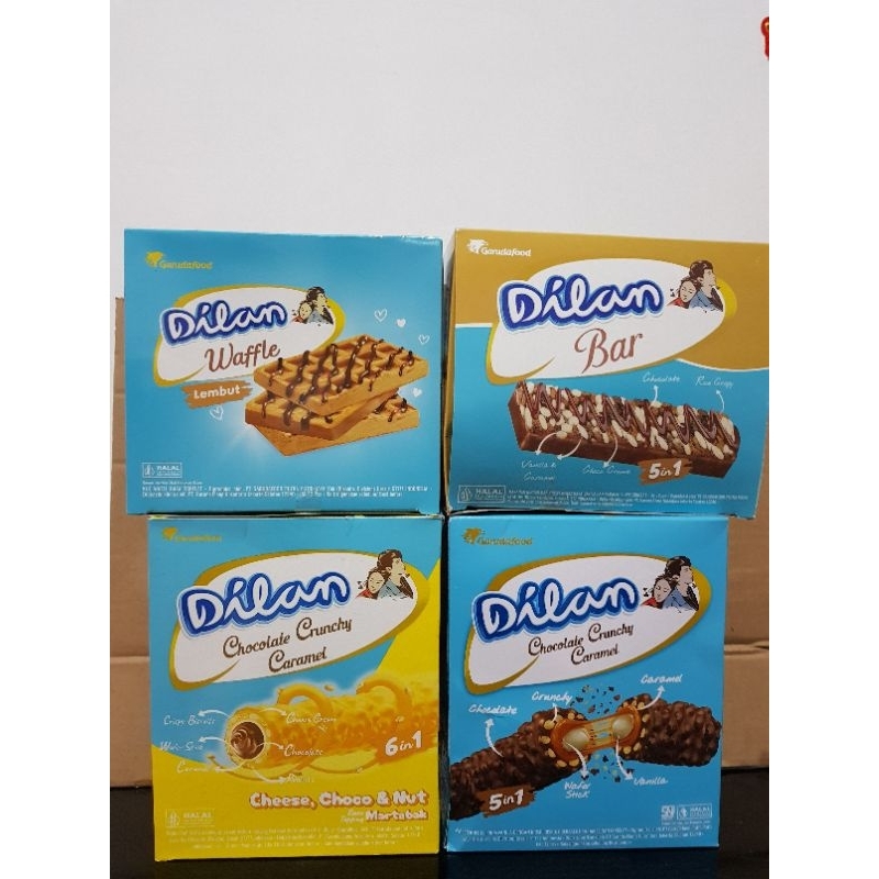 Dilan chocolate chrunchy dilan waffle dilan bar contains 12 pcs ...