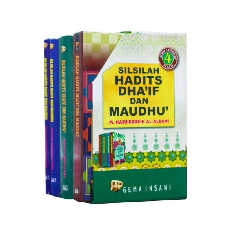 Genealogy of Hadith Dhaif And Maudhu 4 Volumes Hadcover (ORIGINAL ...