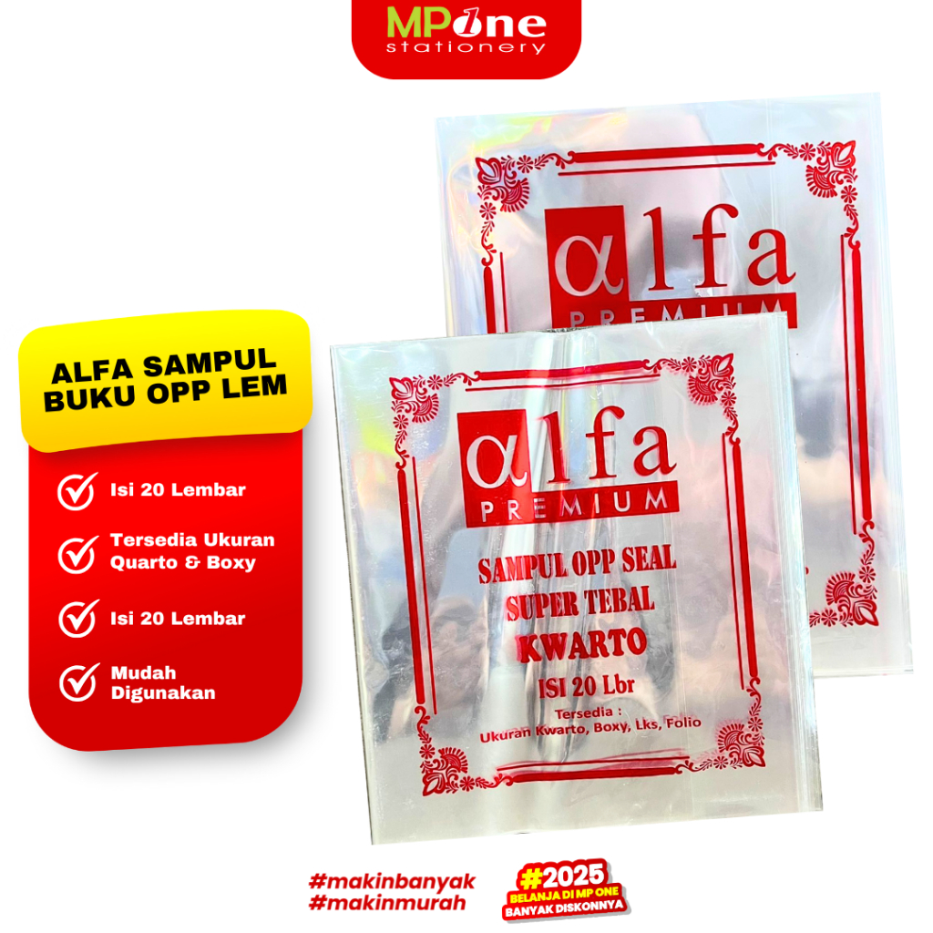 (1 PACK) Alfa Clear Plastic Book Cover Quarto & Boxy Size / OPP Book ...