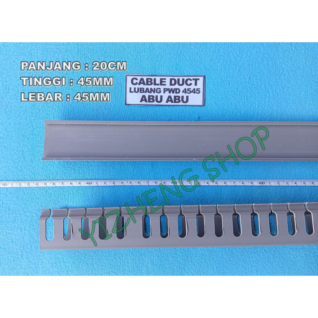 DUCT CABLE / HOLE DUCT CABLE 45MMX45MM GRAY (20CM) | Shopee Malaysia