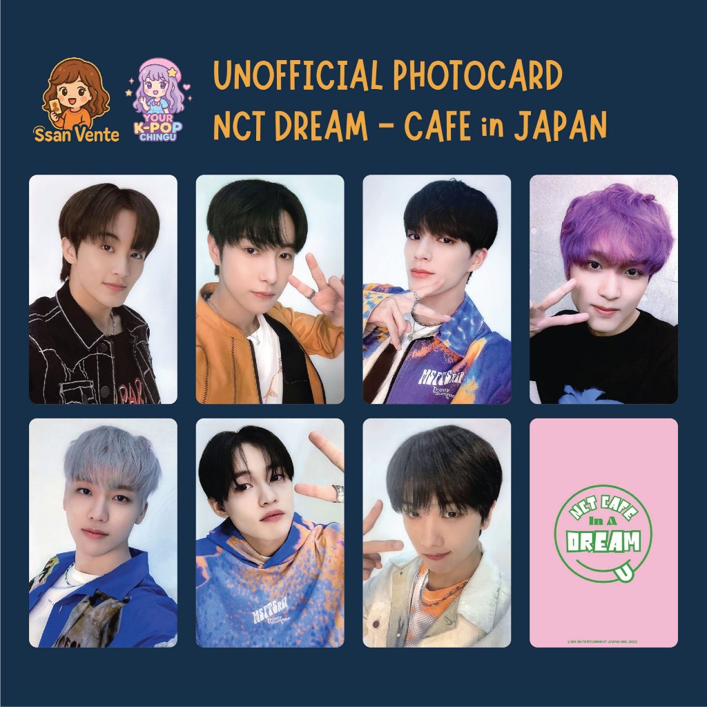 [UNOFFICIAL PC] NCT DREAM - CAFE in JAPAN | Shopee Malaysia