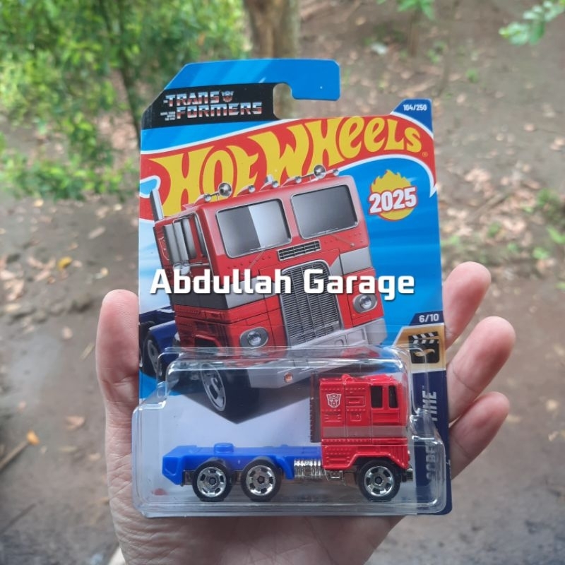 Hot Wheels Optimus Prime Basic Card 2025 | Shopee Malaysia