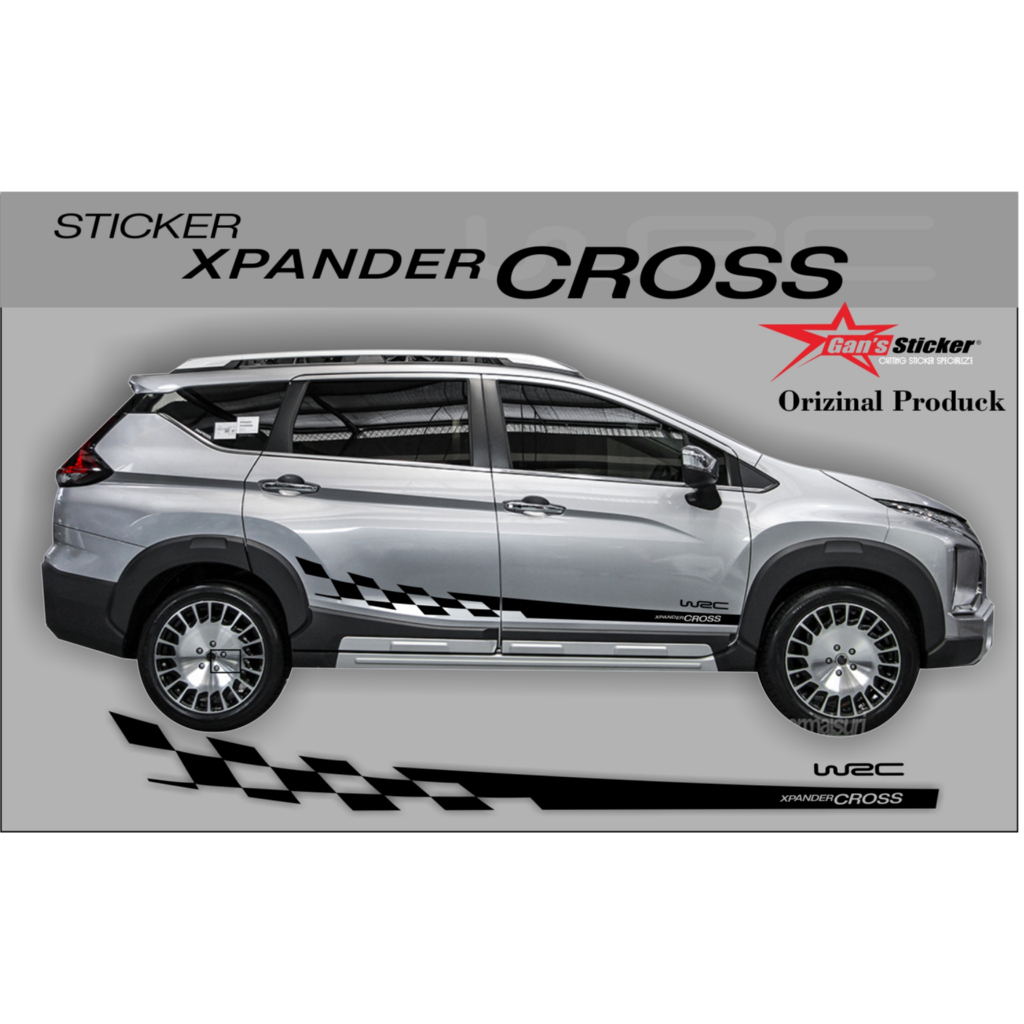 Mitsubishi XPander Cross Sticker XPander Cross Car Sticker | Shopee ...