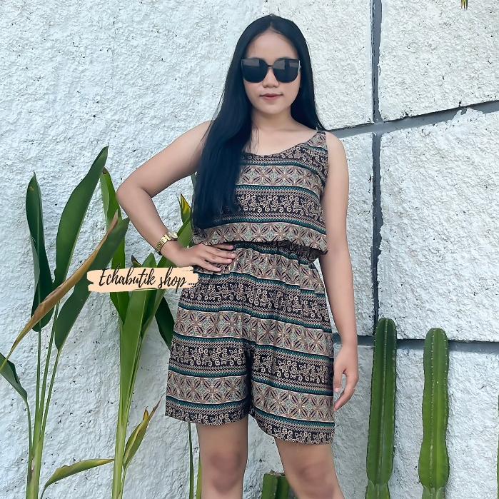 BCL BALI SHORT CUIT JAMSUIT | Shopee Malaysia