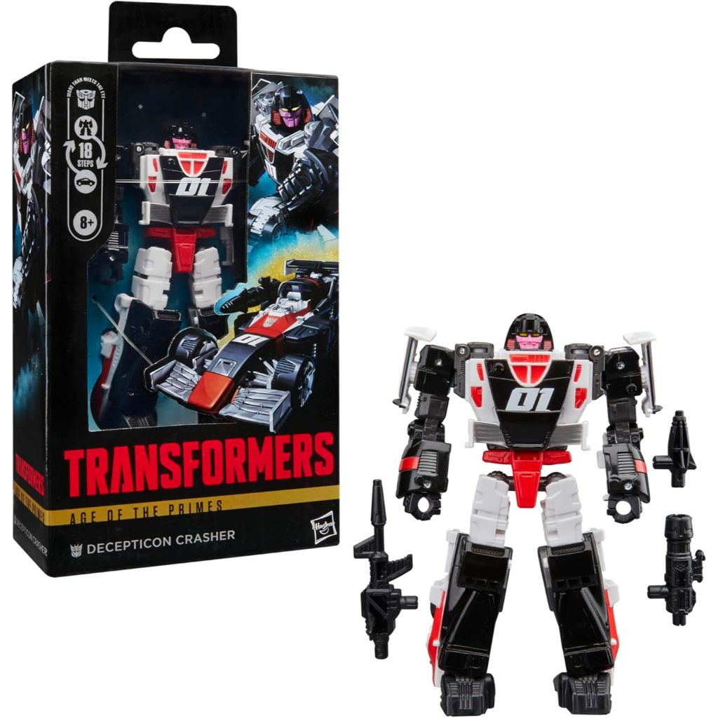 Transformers Age of The Primes Deluxe Class Decepticon Crasher, 5.5 ...
