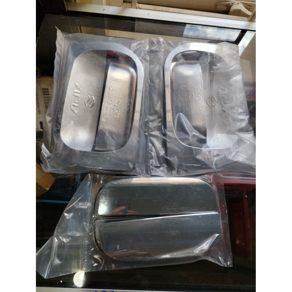APV door handle outer cover chrome color (set) | Shopee Malaysia