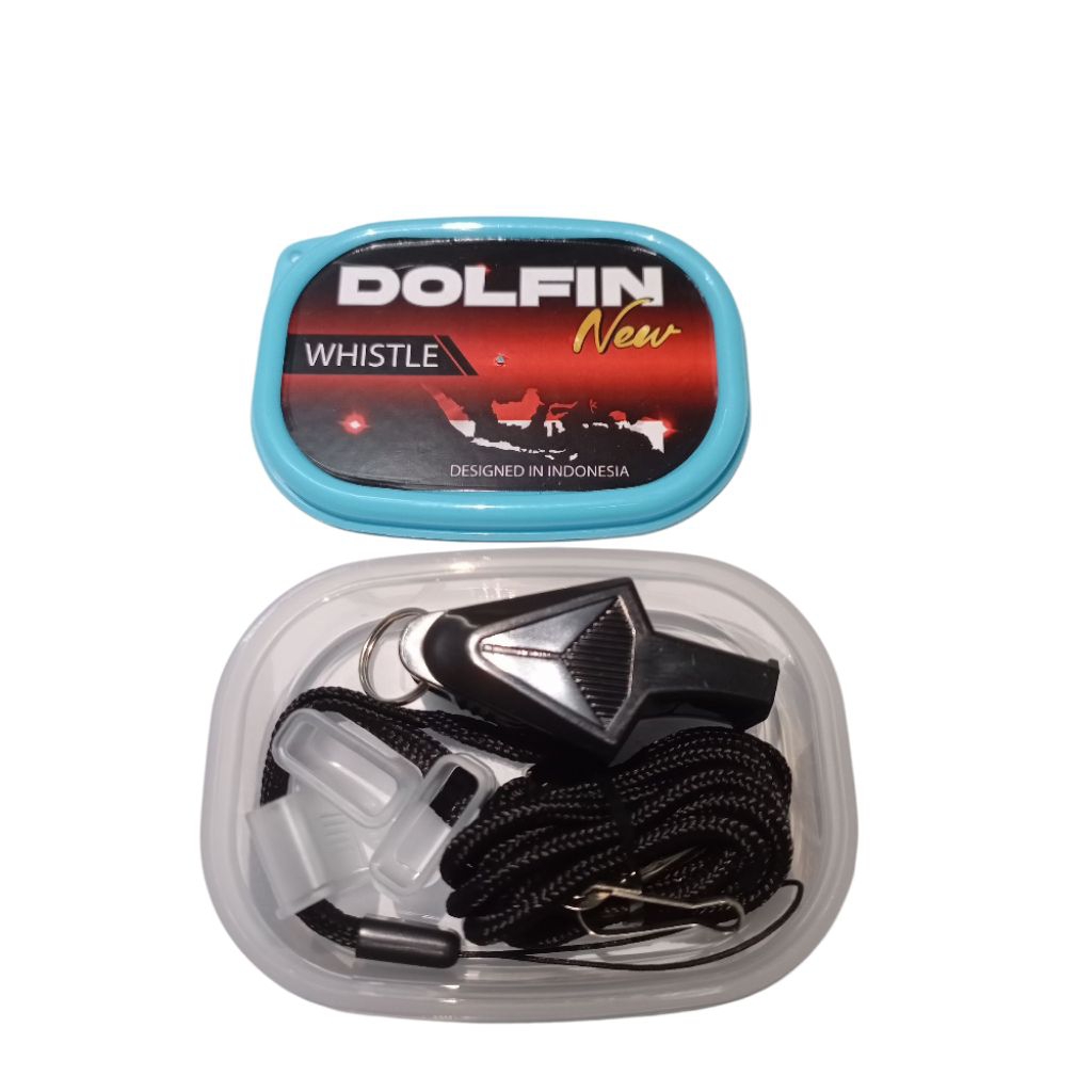 Dolfin Whistle New Free Strap Box Rubber CMG Professional Referee ...