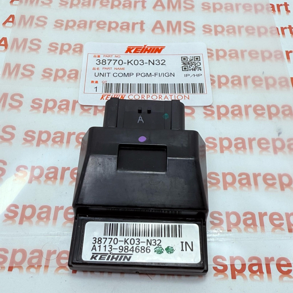 ECU ECM CDI (Engine Control Unit) HONDA REVO FI REVO FIT FI BLADE FI 38770-K03-N32 KEIHIN ...