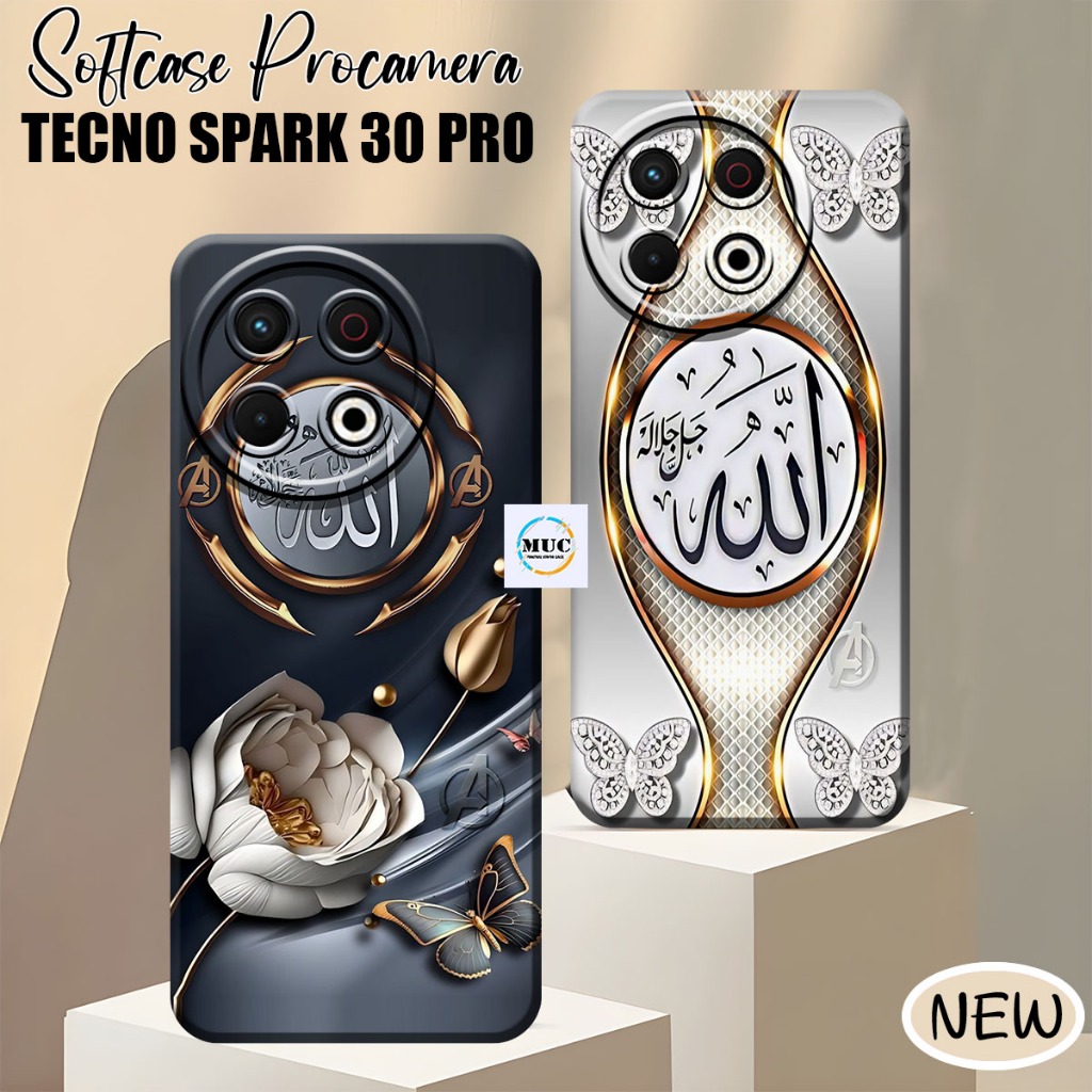 Silicone Case Tecno Spark 30 Pro 4G 2025 Silicone Prokamera Calligraphy ...