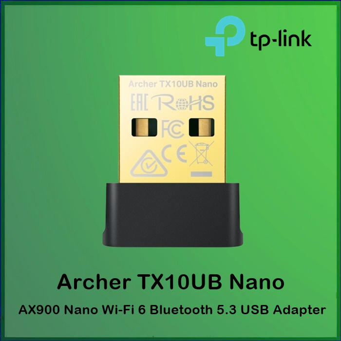 Tp-Link Archer TX10UB Nano AX900 Nano Wi-Fi 6 Bluetooth 5.3 USB Adapter ...