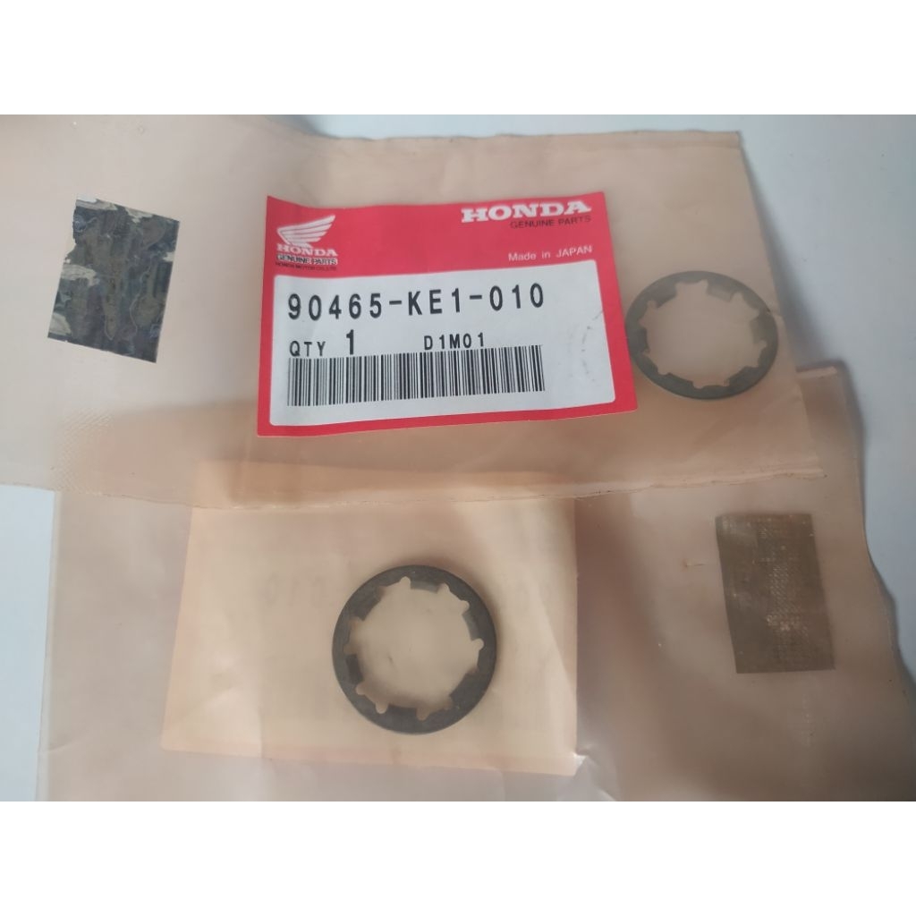 90465-KE1-010 Washer Lock Ring RATIO Honda NSR 150 Original nos japan ...