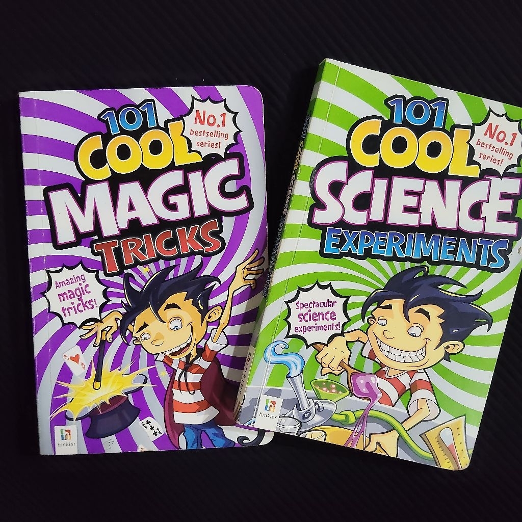 Original Book • 101 Cool Science Experiment & 101 Cool Magic Tricks ...