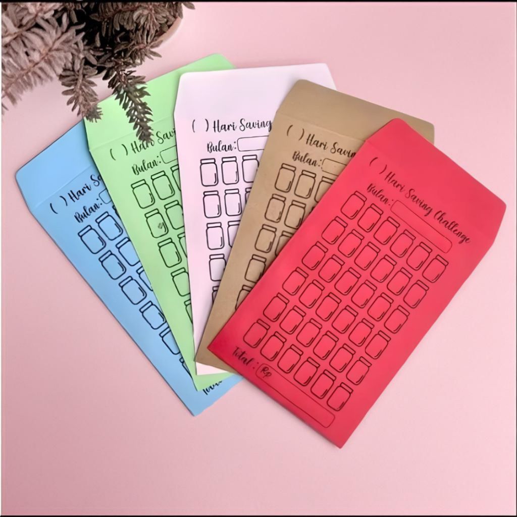 (CONTENTS OF 10) TARGET ENVELOPE / SAVING CHALLENGE / CONNECTING ...