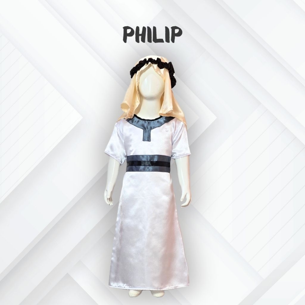 Filipus Costume for 12 Students Of Jesus, Child and Adult Size/Bible ...