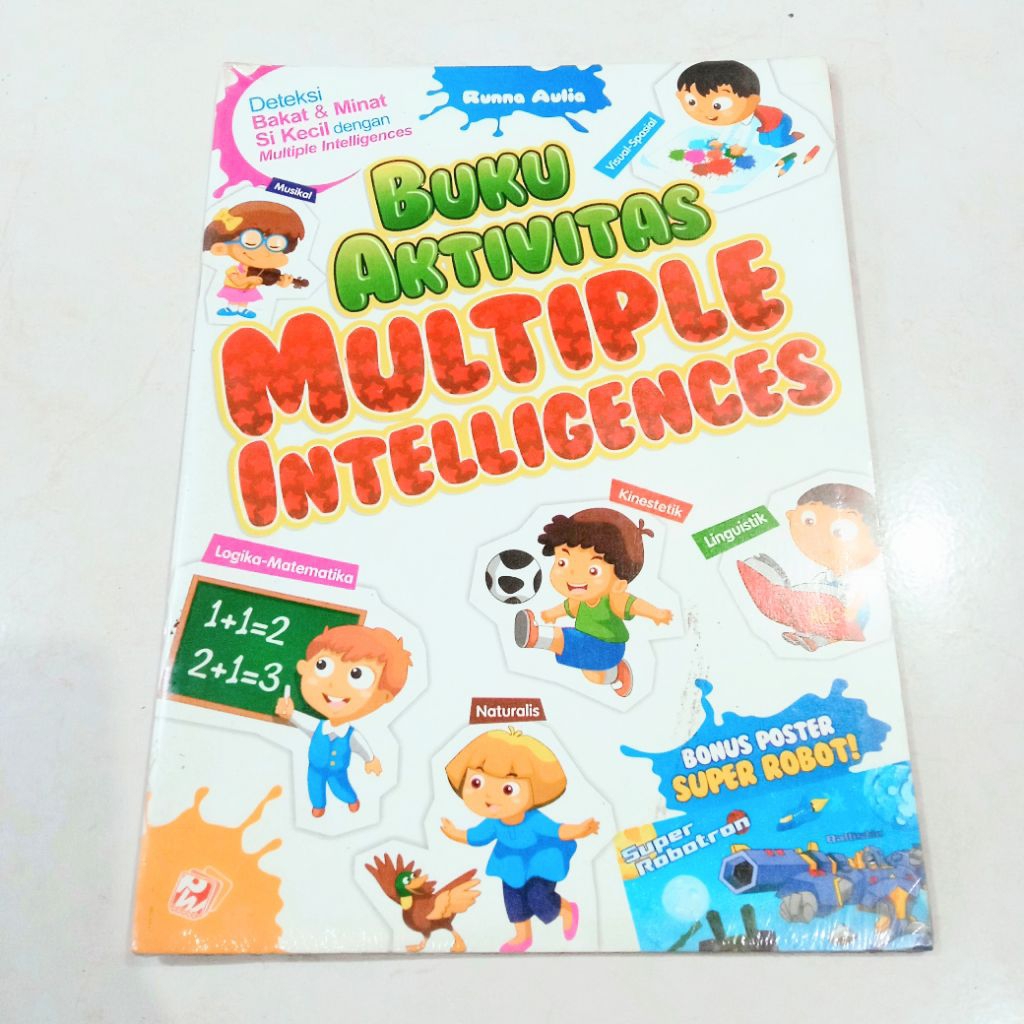 (ORIGINAL) CHILDREN'S LEARNING BOOK / MULTIPLE INTELLIGENCES | Shopee ...