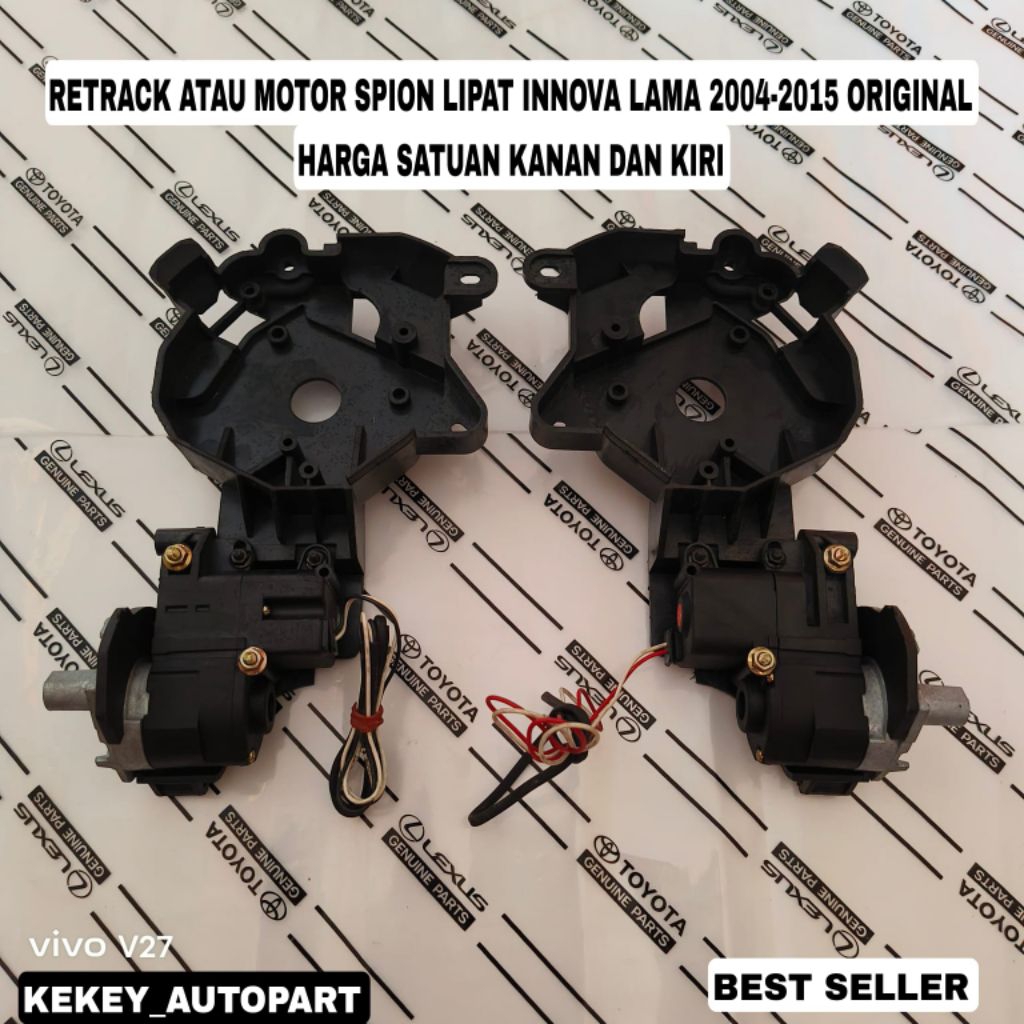 INNOVA OLD 2004-2015 folding rear view motorbike Retrack, original ...