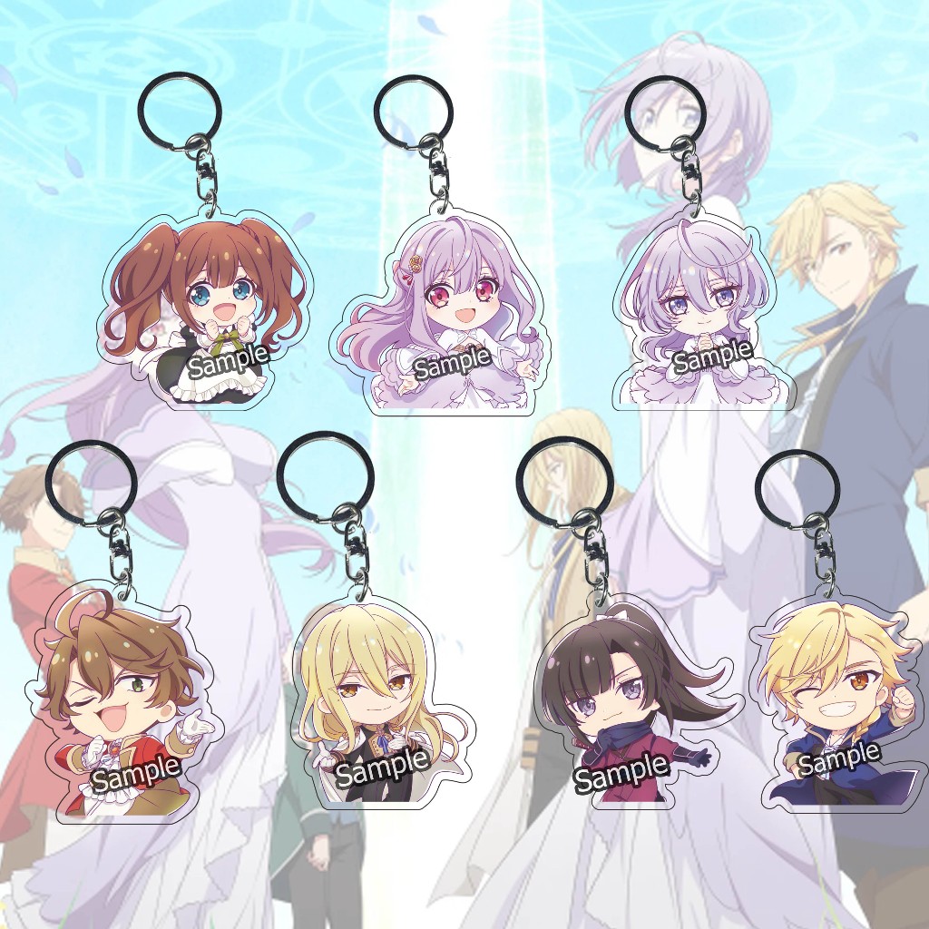GANTUNGAN Anime Keychain Kanpekisugite Kawaige ga Nai to Konyaku Haki ...