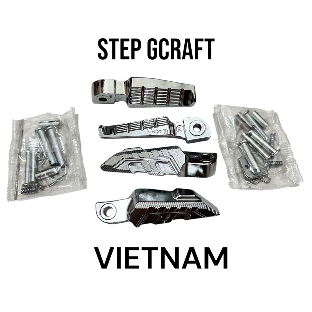 FOOTSTEP STEP GCRAFT VIETNAM G2 UNIVERSAL MOTORCYCLE BEAT VARIO SCOOPY ...