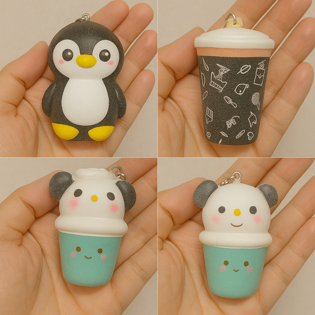 GANTUNGAN Squishy Keychains of Various Characters (Check Yourself ...