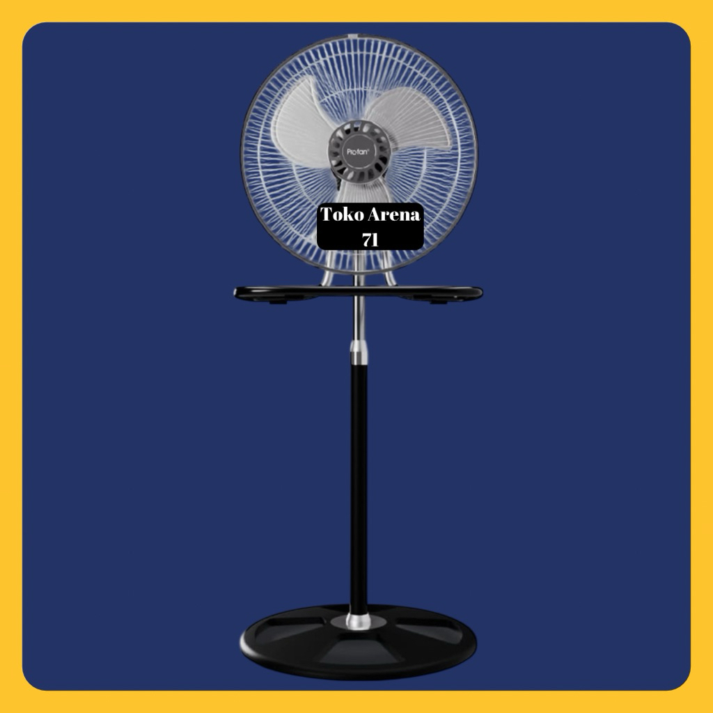 Profan JUMBO 18" Inch 3in1 iron FAN / TORNADO FAN/wall FAN/standing FAN ...