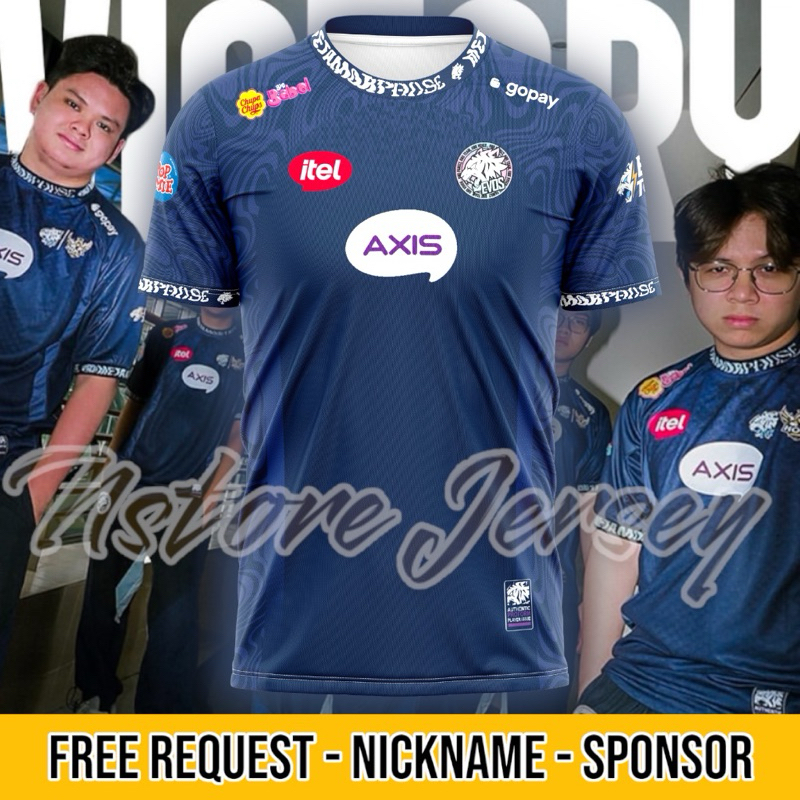 Jersey Evos Pro 2025 DRYFIT VERSION PREMIUM EMBOSED MOBILE LEGEND ...