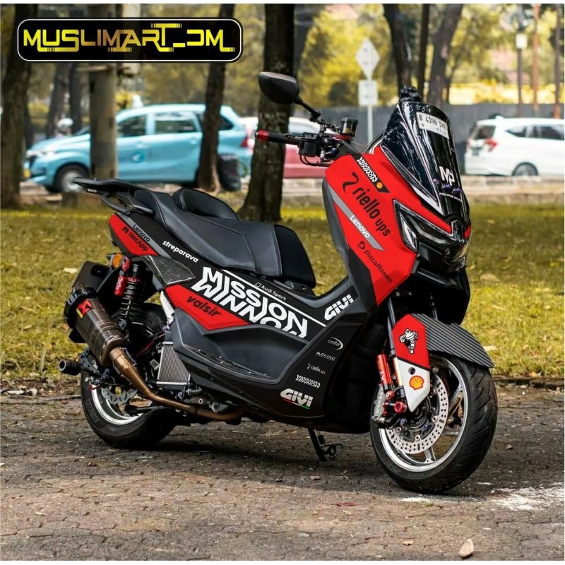 Yamaha Nmax Turbo/Noe Full Body Decal, Mission Motif, Cool Color ...