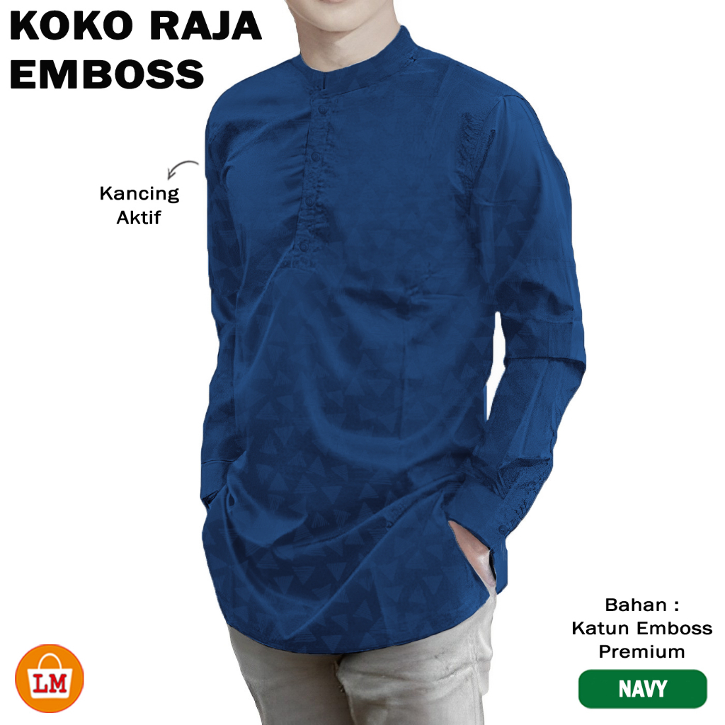 KATUN KEMEJA Kurta - NEW 2025 BAJU KOKO KURTA SHIRT PLAIN EMBOSSED ...