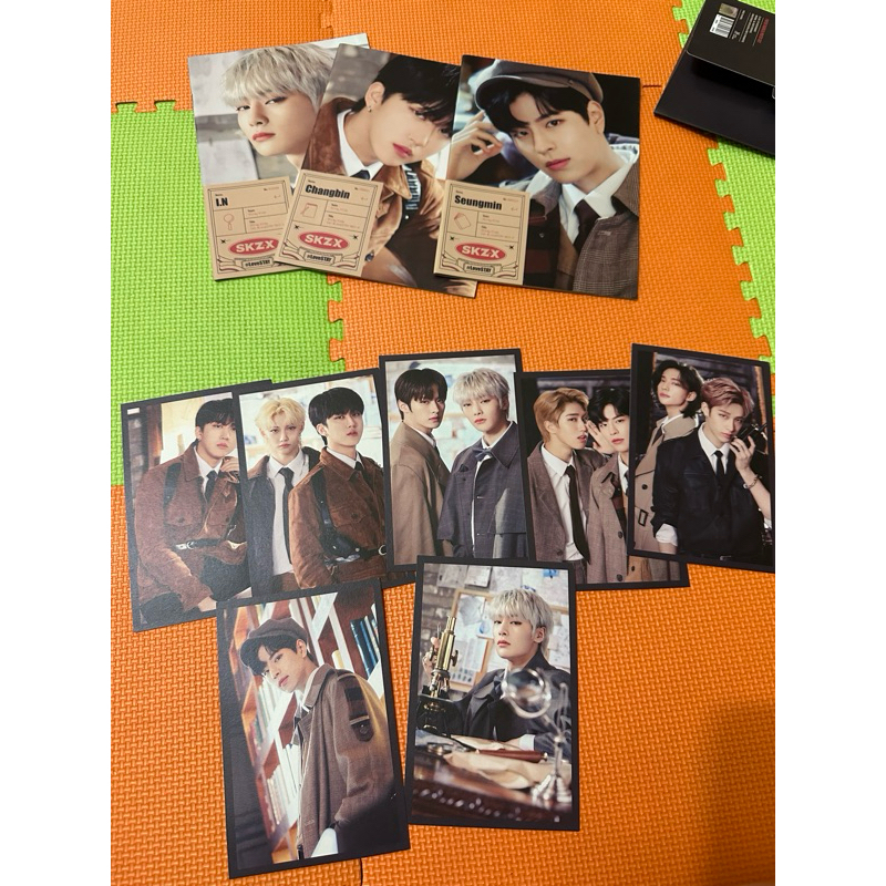 (sharing) Stray kids 1st lovestay skz-x photo book & photo set | Shopee ...