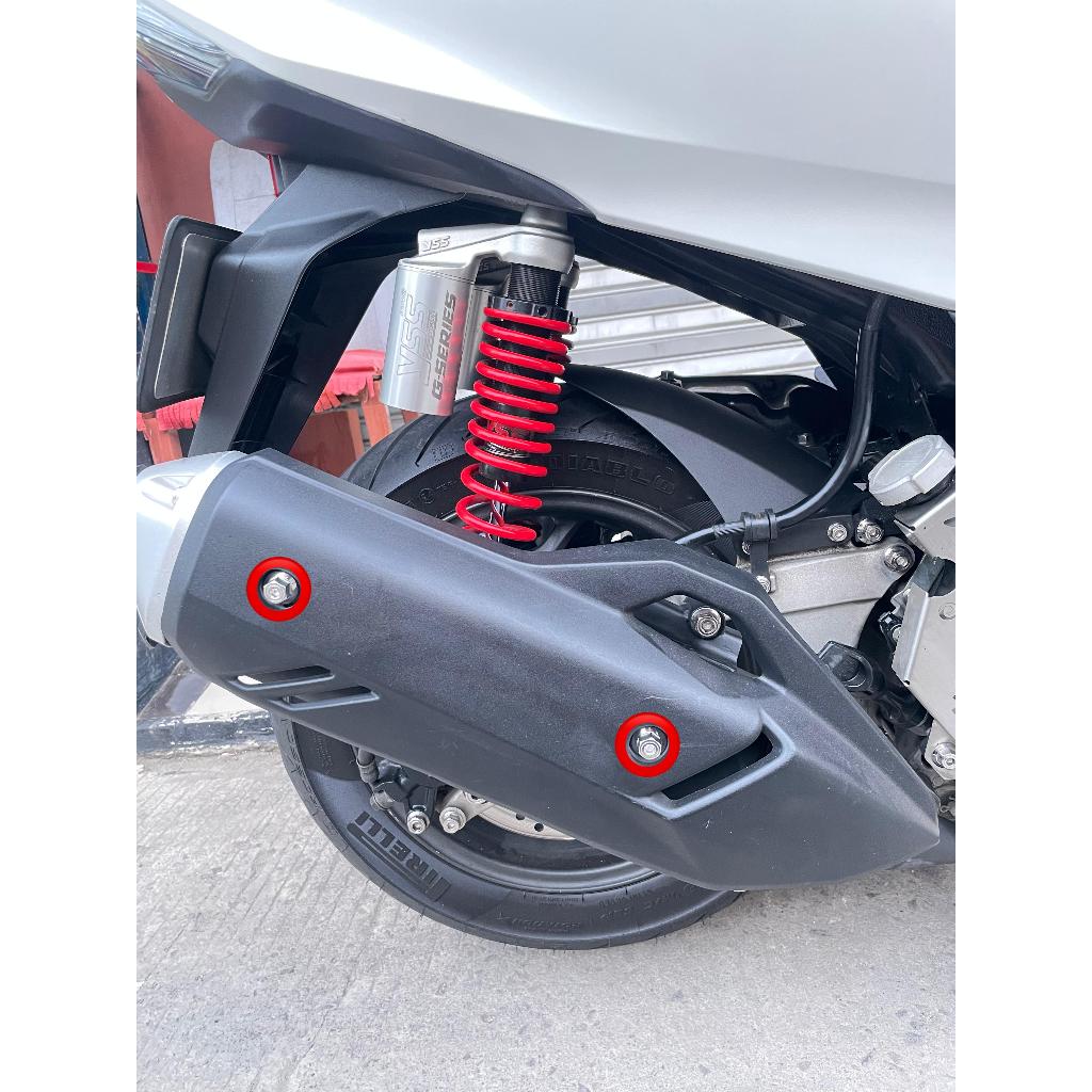Exhaust SHIELD BOLT (2 BOLTS) MODEL 2 KEYS BIG HEAD PCX 160 VARIO 160 ...